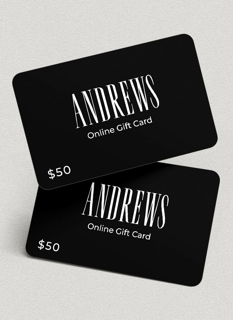 Online Gift Cards – Andrews