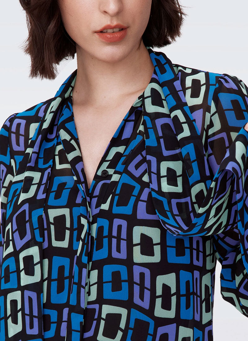 DVF Prue Chain Dream Mini Dress | ANDREWS – Andrews