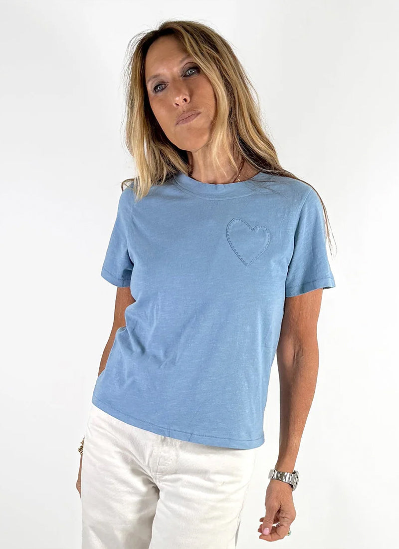 Kerri Rosenthal Heart Path Slub Tee | ANDREWS TORONTO – Andrews